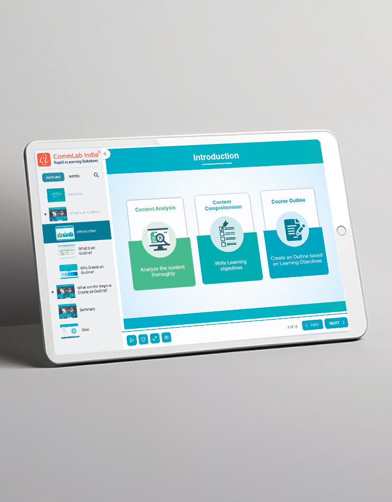 Instructional Design Certification: eLearning Mastery - CommLab India Store