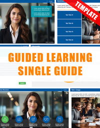 Guided Learning-Single Guide Template for eLearning - CommLab India Store