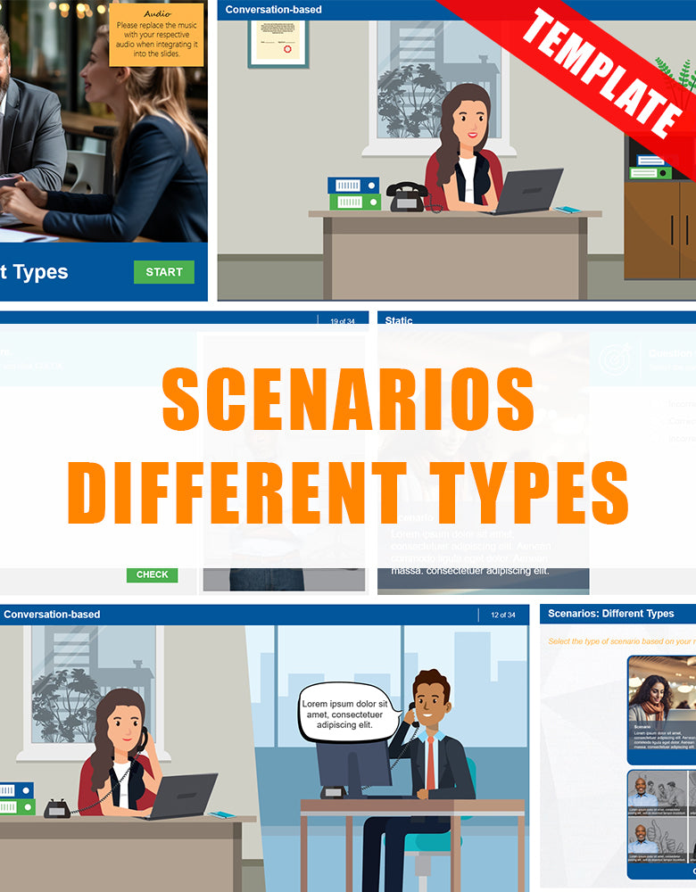 Scenario-based Learning for eLearning - CommLab India Store
