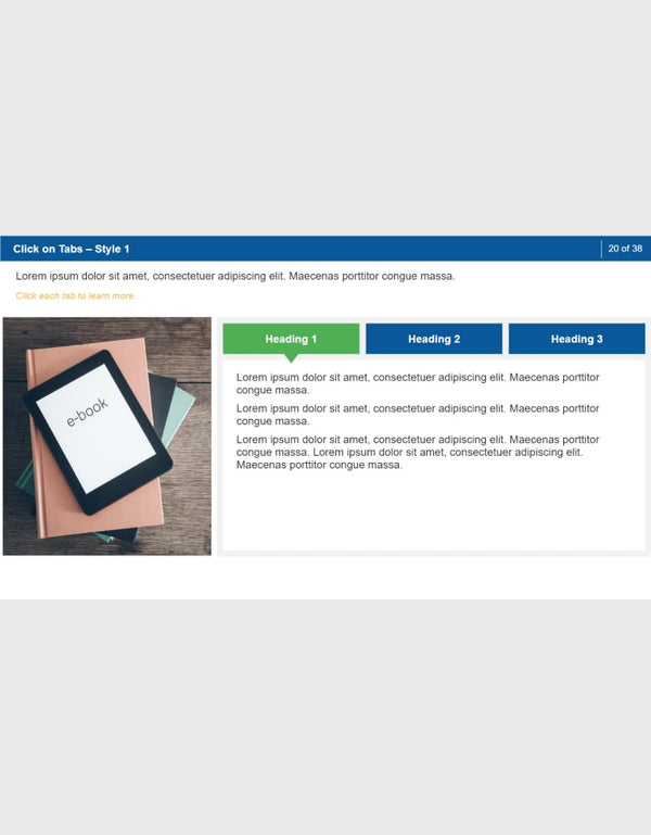 Fully Customizable eLearning Templates in Articulate Storyline ...